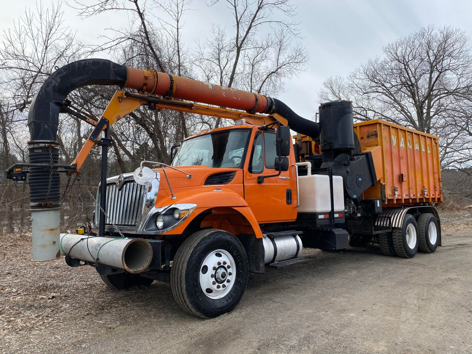 2011 International 7500 Vacall VF16C Jetter Vactor Catch Basin Cleaner ...