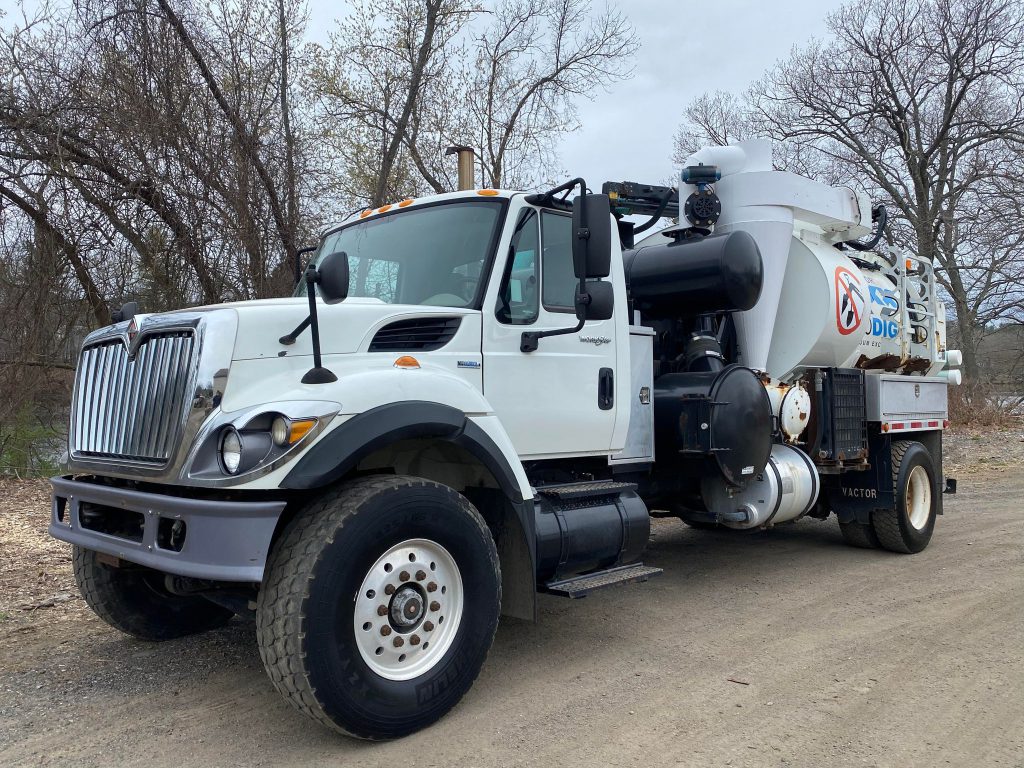 2009 International 7500 HXX Prodigy Vactor Hydro Excavation Truck ...