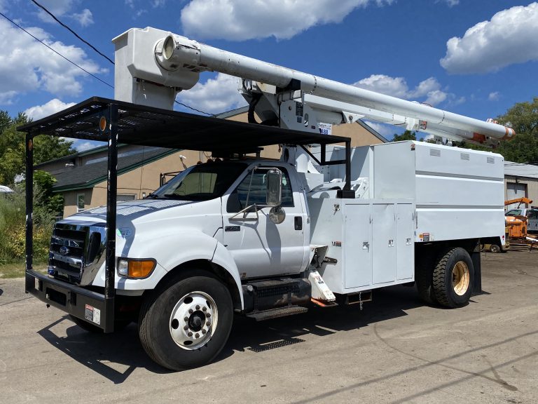 2010 Ford F750 Altec Elevator Forestry Bucket Truck - Platinum Truck ...