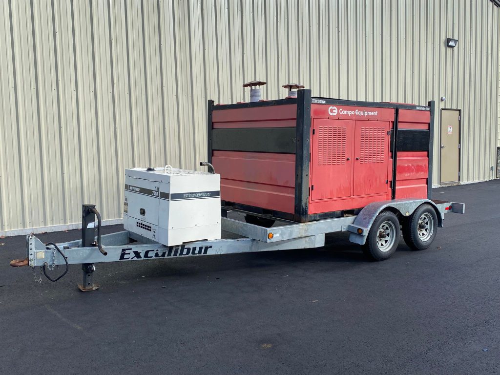 2013 Campo Ecoblaze Blaze Cube 1100 Indirect Fired Enclosed Self ...