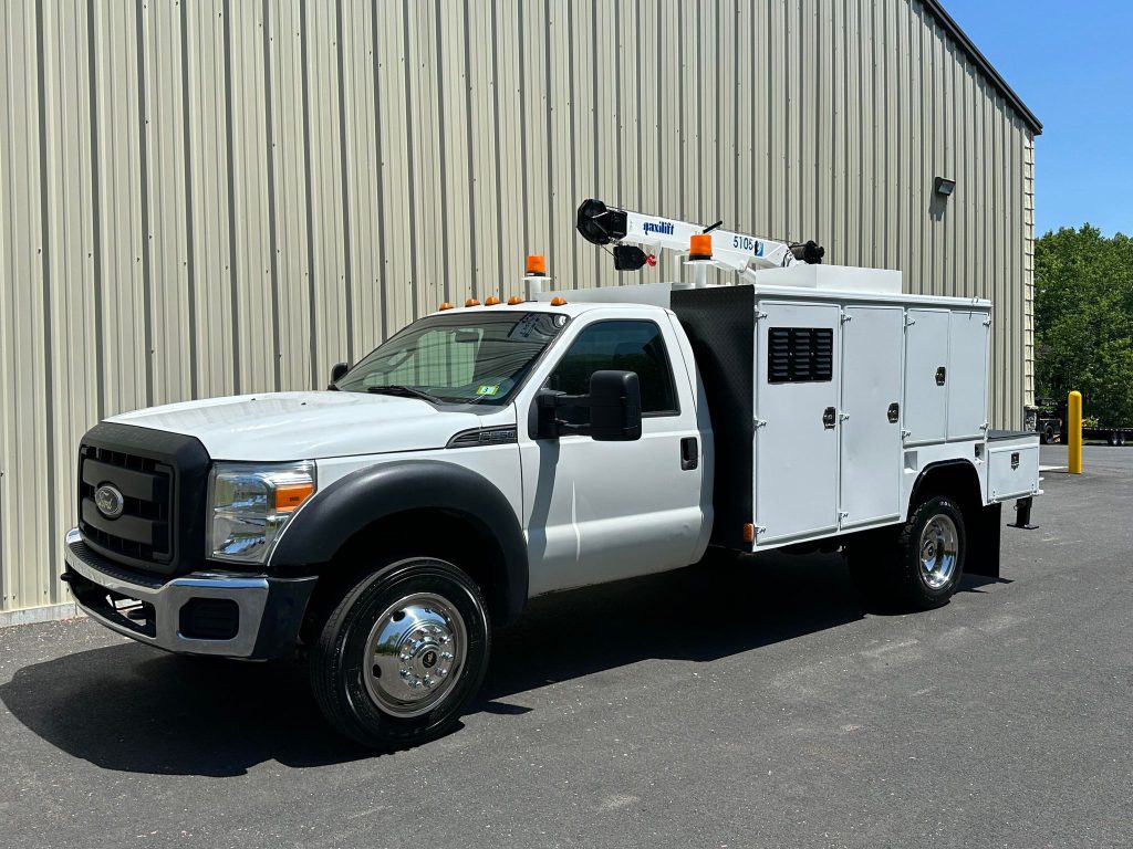 2012 Ford F550 4x4 Utility Mechanic Service Truck - Platinum Truck and ...