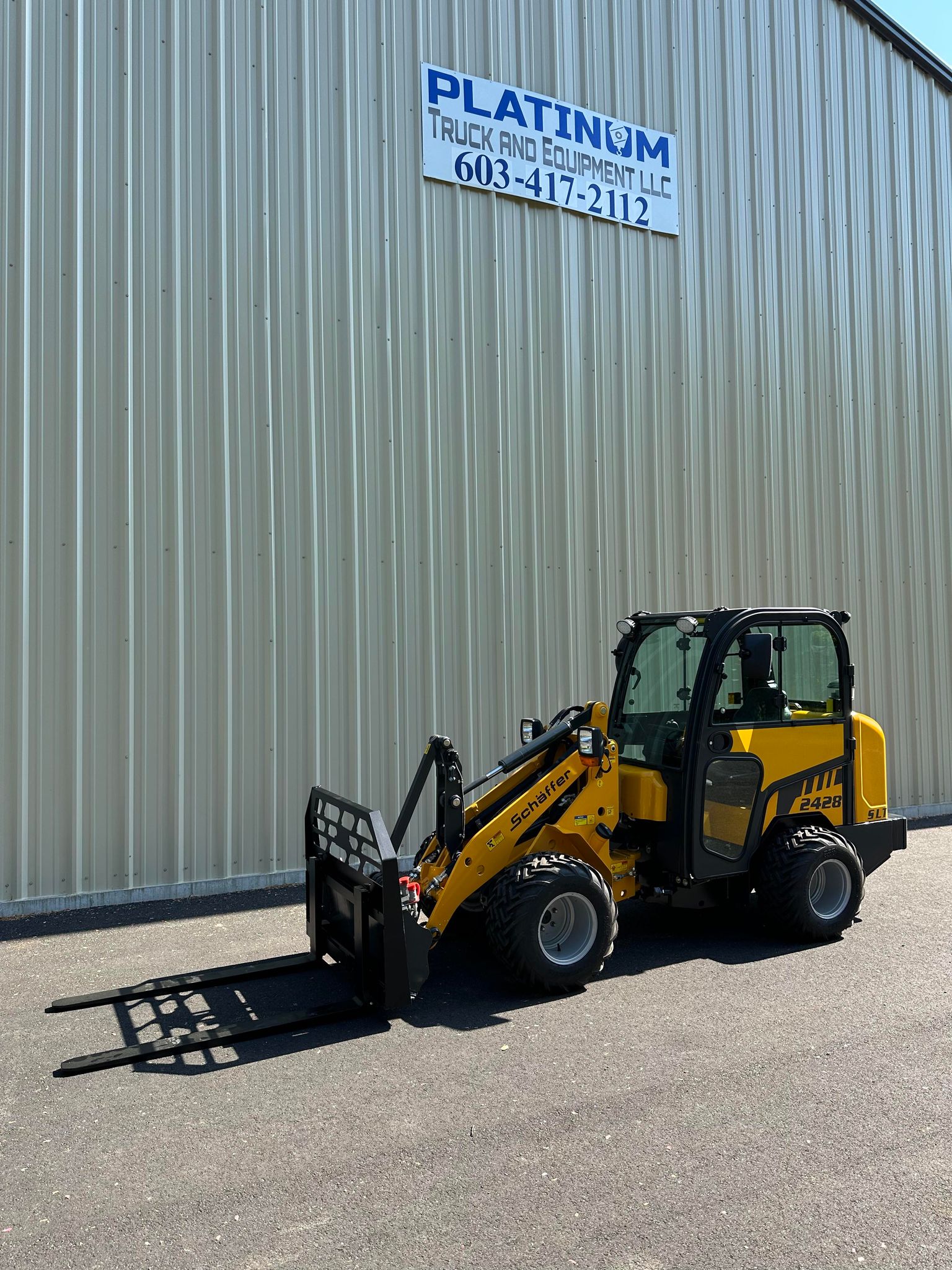 2023 Schaffer 2428 SLT-C Enclosed Compact Loader - Platinum Truck and ...