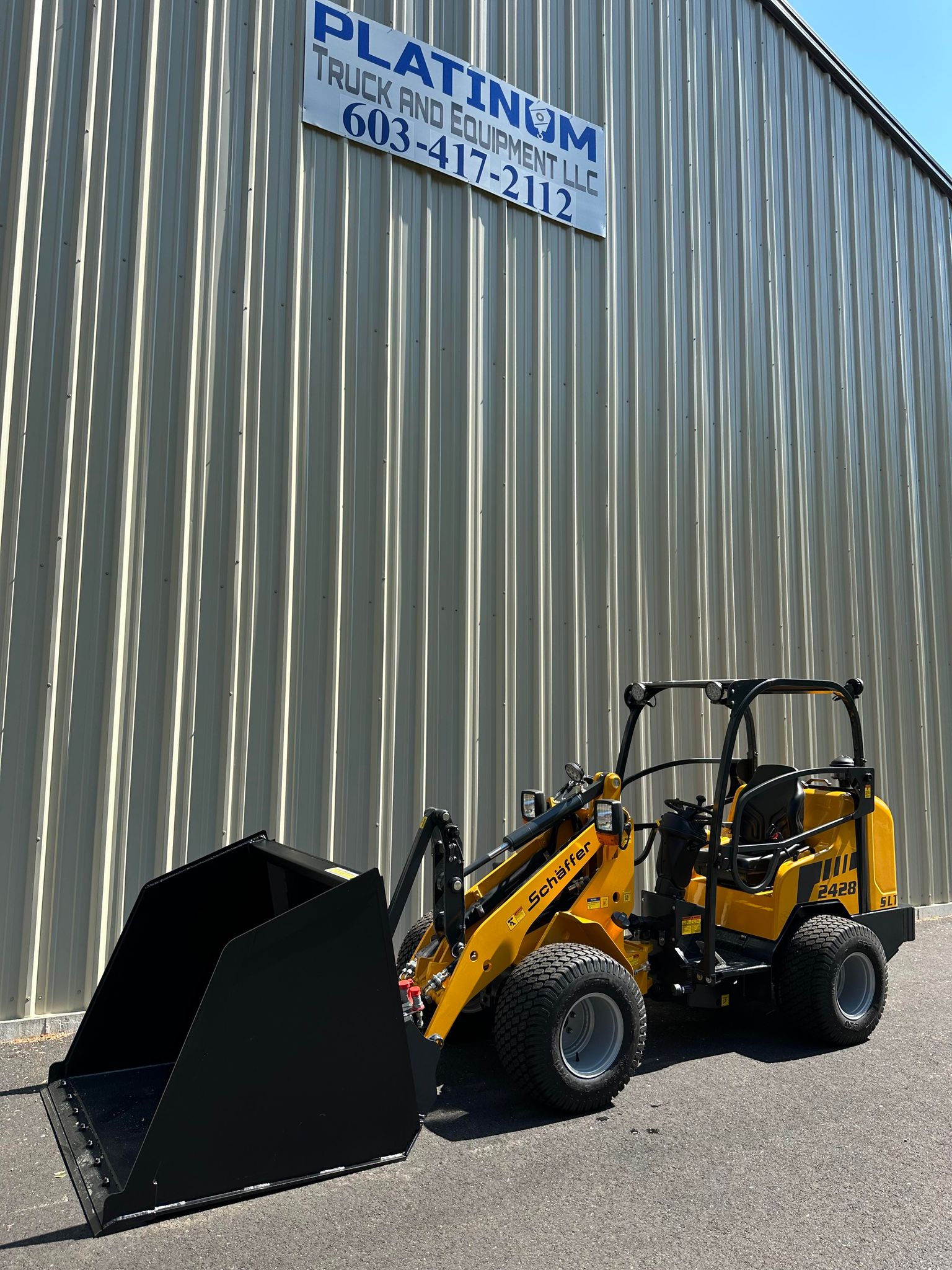 2023 Schaffer 2428 SLT-R Compact Loader - Platinum Truck and Equipment