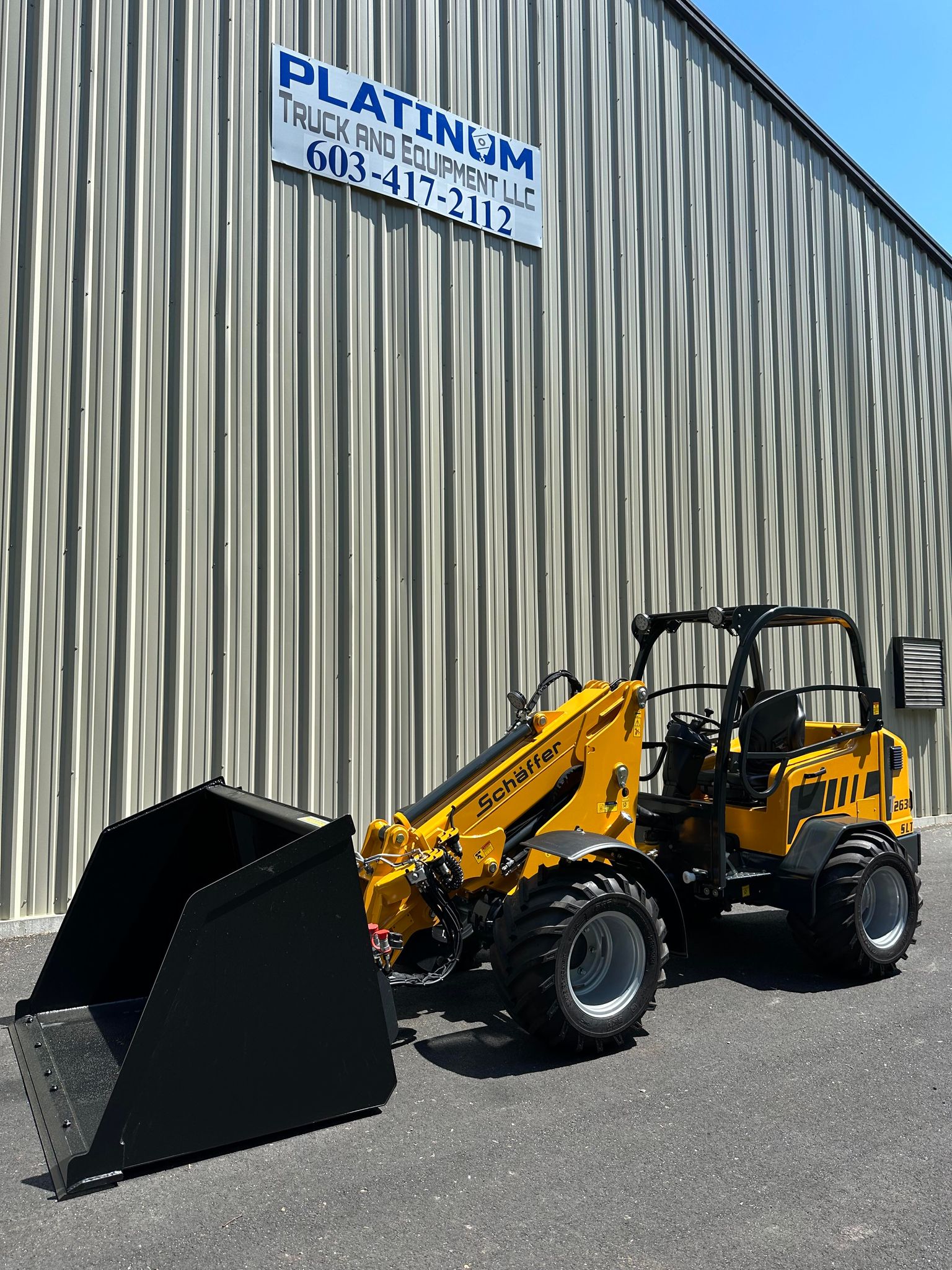 2023 Schaffer 2630T SLT-R Telescopic Compact Loader – Platinum Truck ...