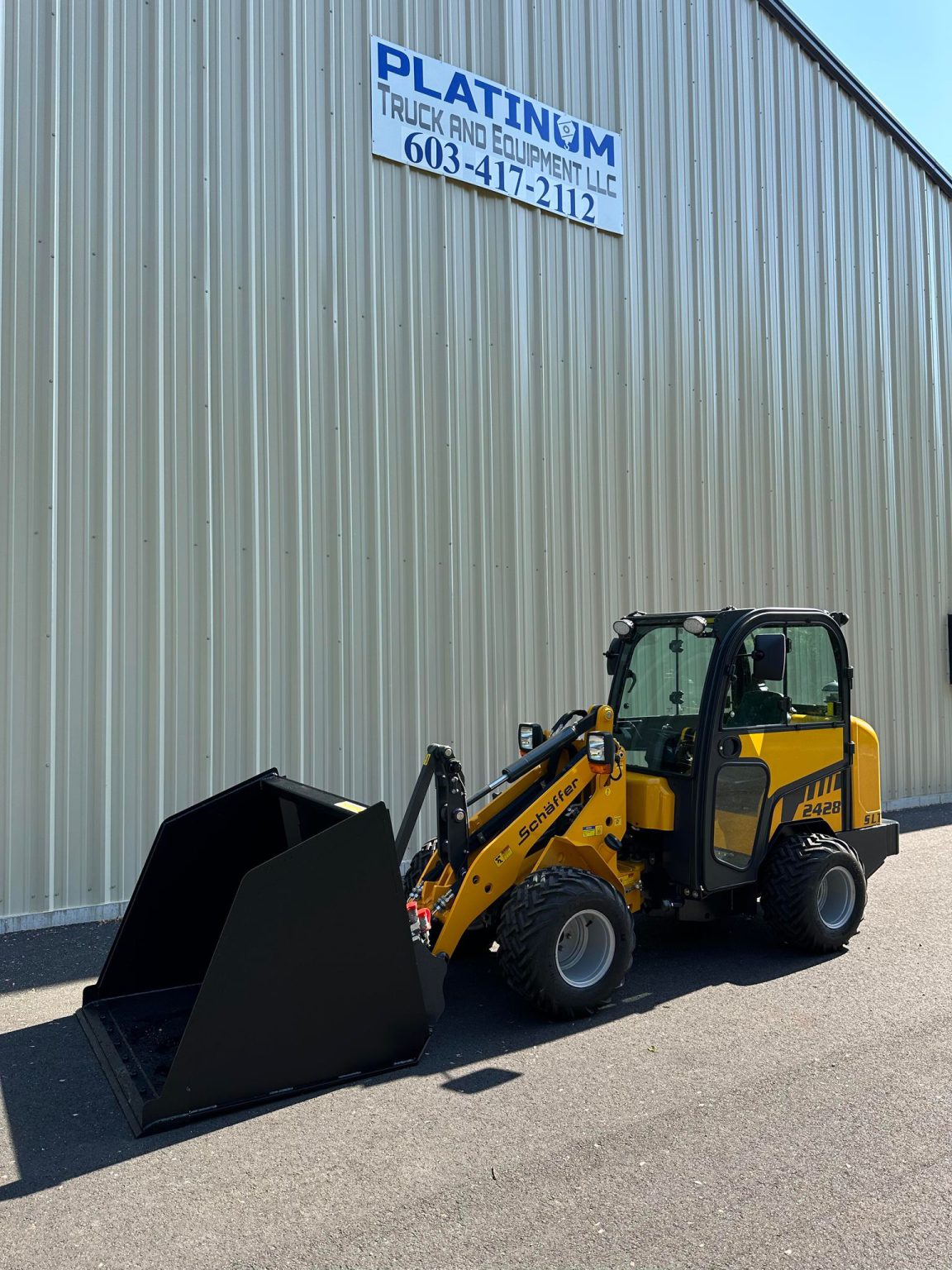 2023 Schaffer 2428 SLT-C Enclosed Compact Loader - Platinum Truck and ...