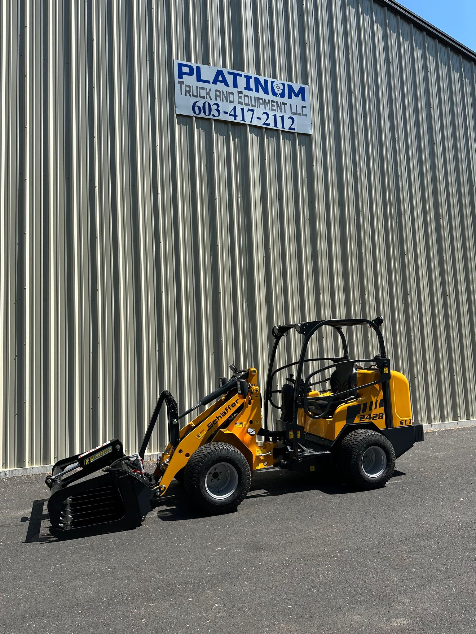 2023 Schaffer 2428 SLT-R Compact Loader - Platinum Truck and Equipment