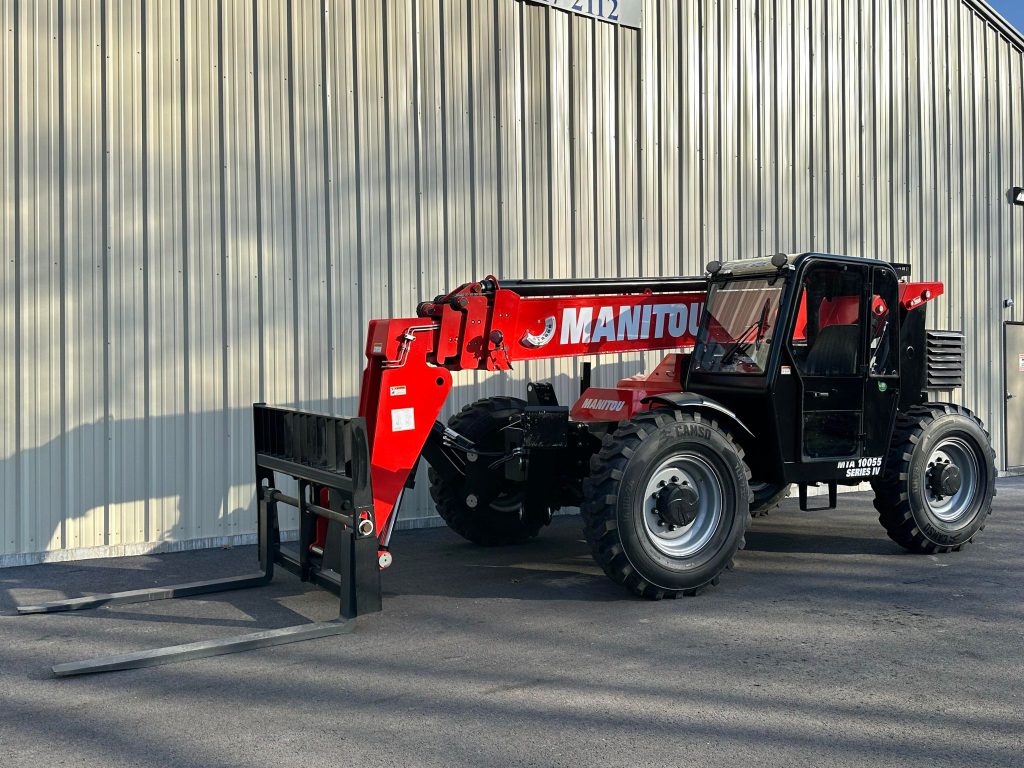 2024 Manitou MTA10055 Enclosed Telehandler Fork Truck - Platinum Truck ...