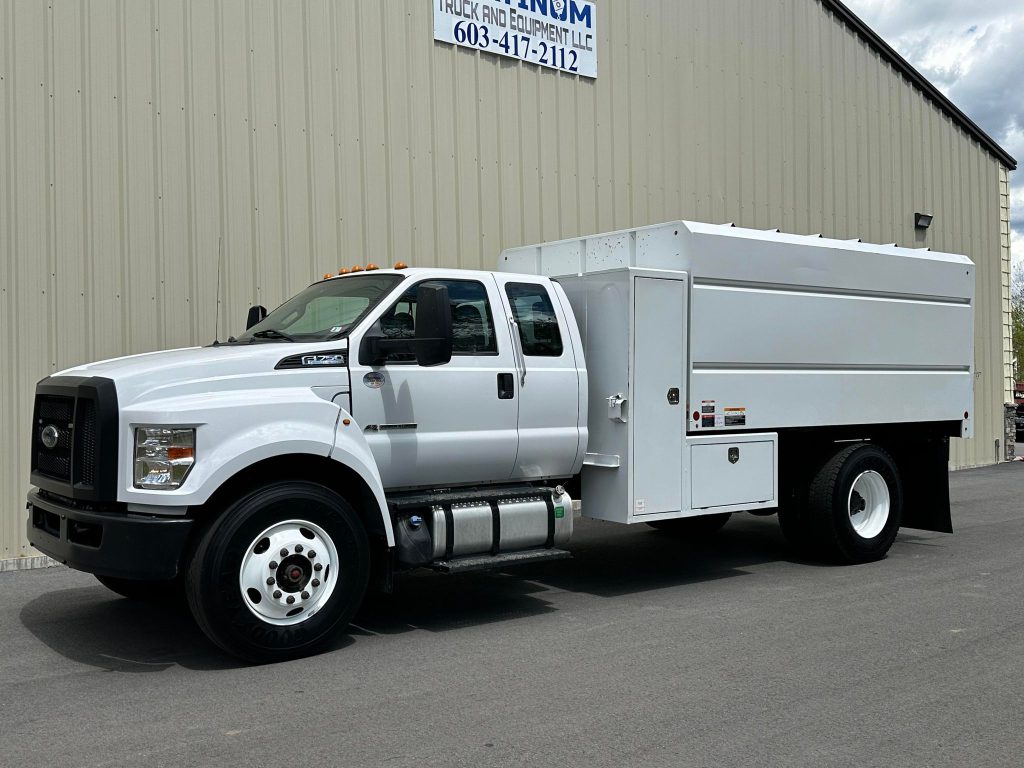 2021 Ford F750 Extended Cab Under CDL Chipper Dump Truck - Platinum ...