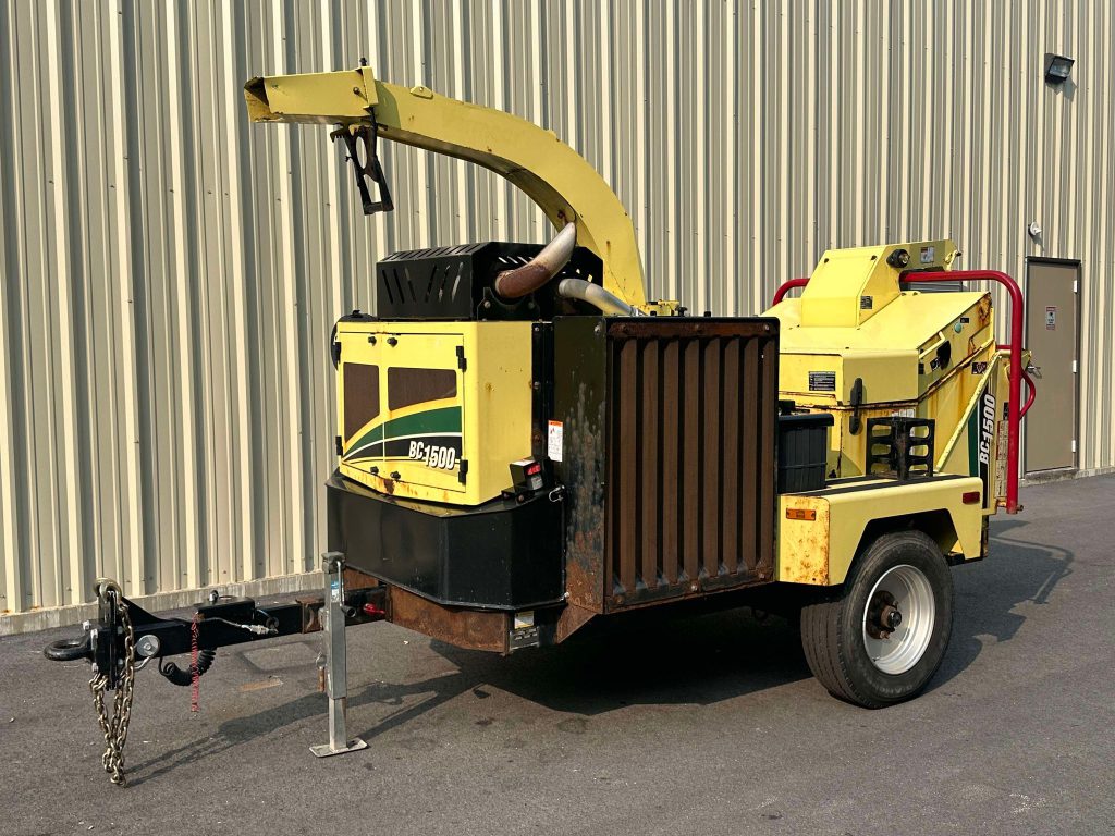 2019 Vermeer BC1500 Wood Chipper – Platinum Truck and Equipment