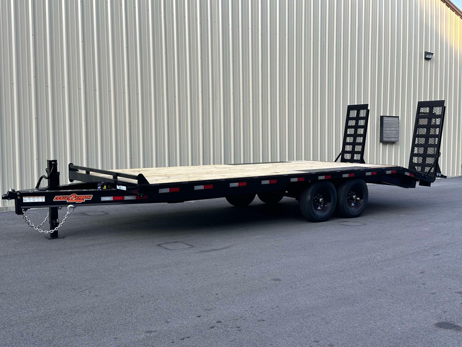 2025 Down 2 Earth DTE824DO7B – Deck Over Equipment 24″x8’4” Trailer ...